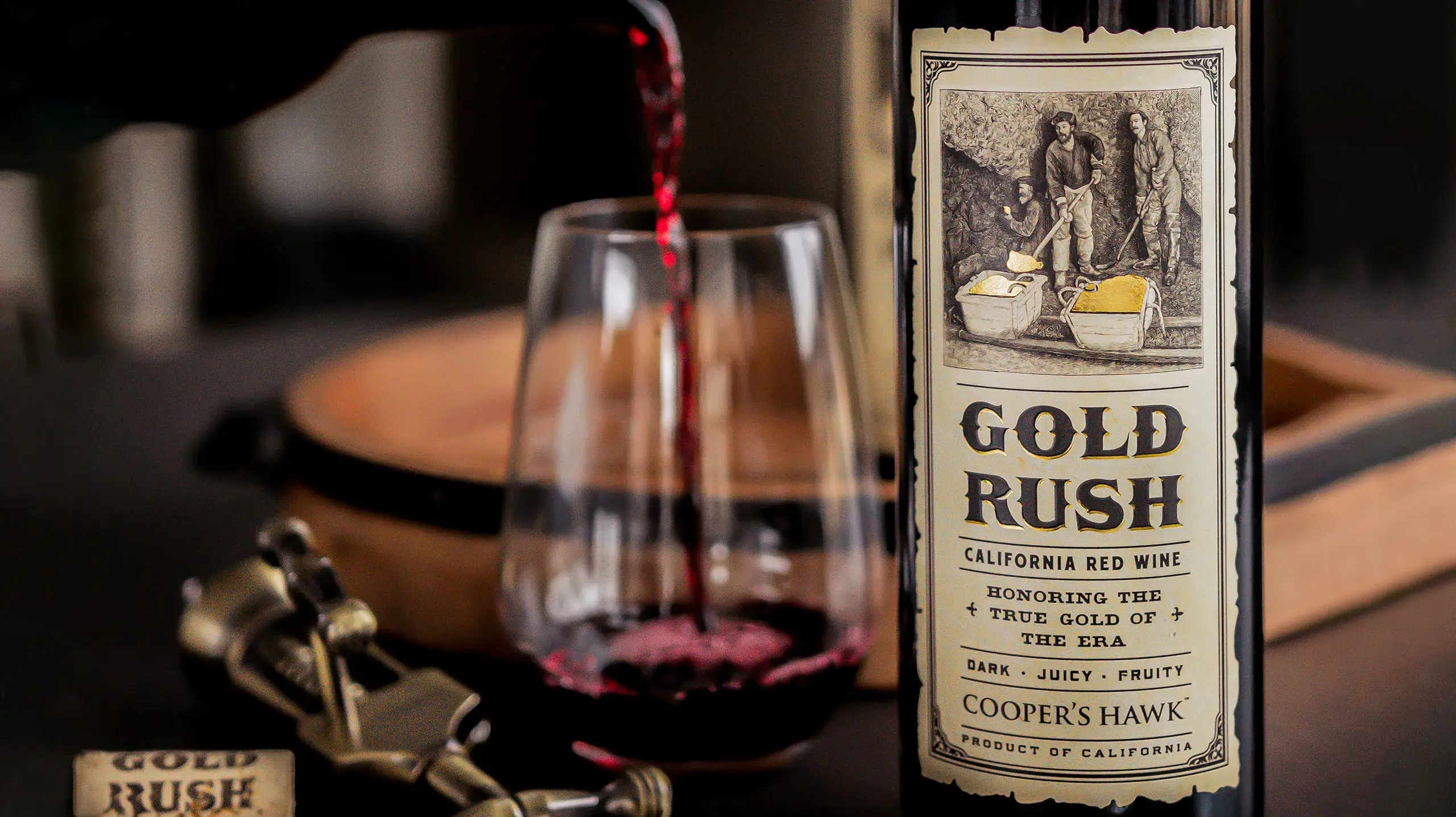 Gold Rush - VINT Studio | Wine Label Design, Spirits Packaging ...